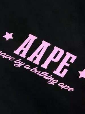 AAPE BY *A BATHING APE Graphic-print T-shirt - Black