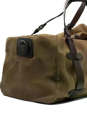 Filson Leather-trim Cotton Duffle Bag