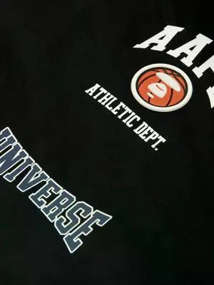 AAPE BY *A BATHING APE Moonface Logo-patch T-shirt