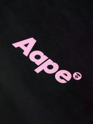 AAPE BY *A BATHING APE Moonface Panelled Leggings - Neutrals