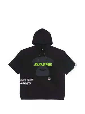 AAPE BY *A BATHING APE Moonface Short-sleeve Hoodie