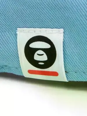 AAPE BY *A BATHING APE Monface Embroidered Cap - Neutrals