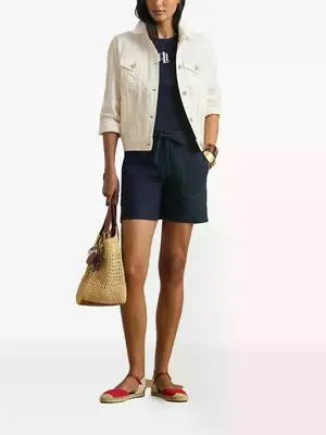 Ralph Lauren Drawstring Linen Shorts