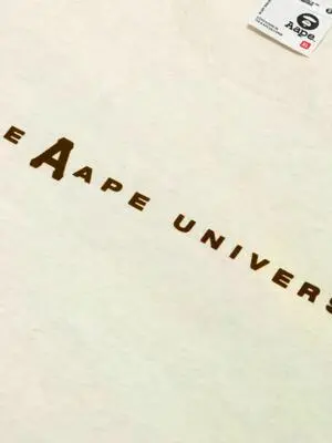 AAPE BY *A BATHING APE Logo-print Relaxed-fit T-shirt