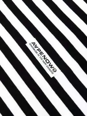 AAPE BY *A BATHING APE Moonface Striped T-shirt