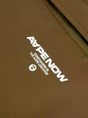 AAPE BY *A BATHING APE Moonface Coach Jacket - Brown