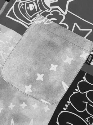 AAPE BY *A BATHING APE Moonface Bandana-print Shirt