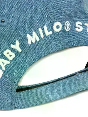 A BATHING APE Embroidered-logo Cap - Blue