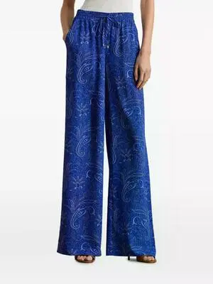 Ralph Lauren Paisley-print Drawstring Trousers
