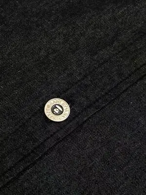 AAPE BY *A BATHING APE Logo-embroidered Button-down Cotton Shirt