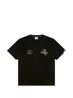 AAPE BY *A BATHING APE Aapeunvs Logo-print T-shirt - Black
