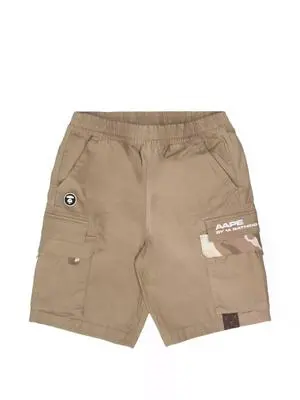 AAPE BY *A BATHING APE Moonface Camo-print Cargo Shorts