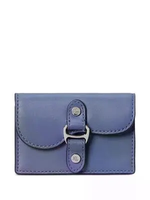 Ralph Lauren Small Tasha Leather Wallet - Blue
