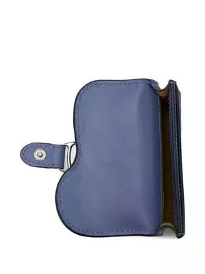 Ralph Lauren Small Tasha Leather Wallet - Blue