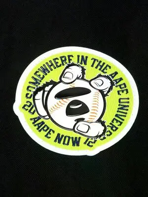 AAPE BY *A BATHING APE Moonface Patch Logo T-shirt