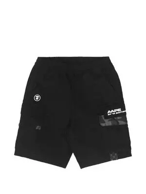 AAPE BY *A BATHING APE Moonface Camo Cargo Shorts - Neutrals