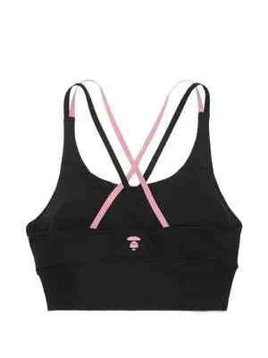 AAPE BY *A BATHING APE Moonface Logo-print Sports Bra