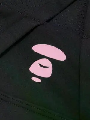 AAPE BY *A BATHING APE Moonface Logo-print Sports Bra