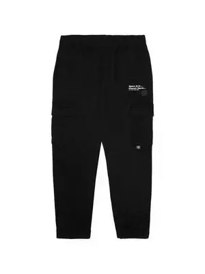 Aape By *a Bathing Ape Black Wash Bottoms For Men