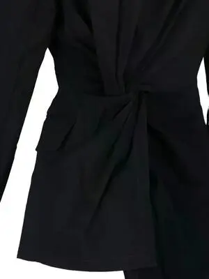 UMA WANG Asymmetric Blazer - Black