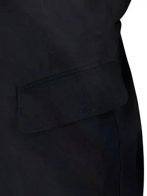UMA WANG Asymmetric Blazer - Black