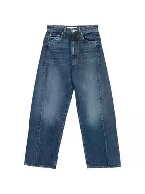 MOTHER Half-pipe Ankle Jeans - Blue