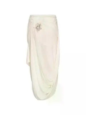 OPEN YY Draped Asymmetric Skirt