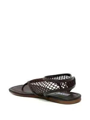 Senso Nika Mesh-panel Sandals - Brown