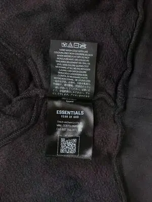 Fear Of God Logo-print Hoodie - Black