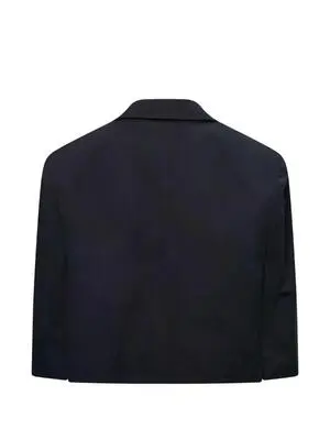 PUSHBUTTON Flap-pocket Cropped Blazer