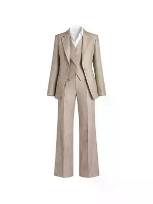 Tagliatore Three-piece Single-breasted Suit - Neutrals