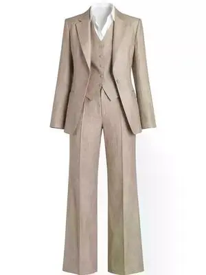 Tagliatore Three-piece Single-breasted Suit - Neutrals