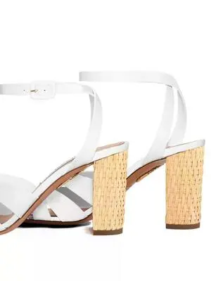 AQUAZZURA Copacabana Heeled Sandals - White