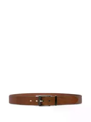 LES DEUX Walker Leather Belt - Brown