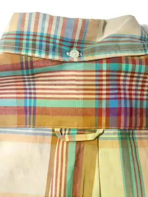Gitman Bros Archive Madras Check-pattern Shirt