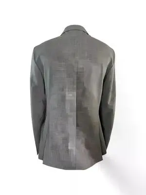 Eleventy Single-breasted Notched-lapel Jacket - Grey
