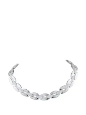 Roberto Coin Diamond-embellished Choker Necklace - Silver