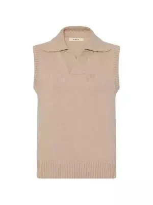 6397 Knitted Polo Vest