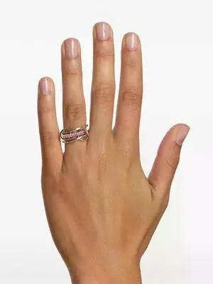 SPINELLI KILCOLLIN Tigris Pink Sapphire Ring - Silver