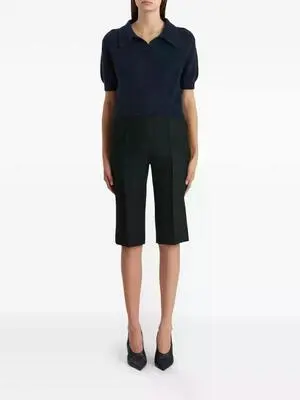 Khaite Leni Knit Polo Sweater
