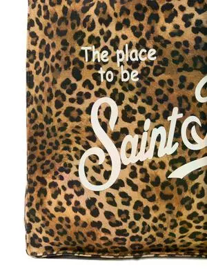 MC2 SAINT BARTH Leopard-print Tote Bag