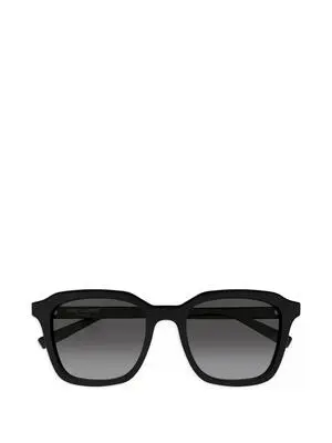 Saint Laurent Square Frame Sunglasses - Black