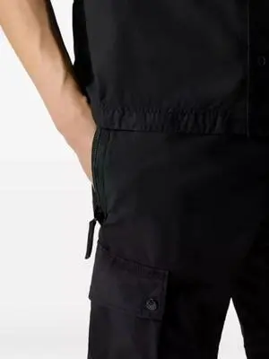 Stone Island Compass-badge Cargo Shorts - Black