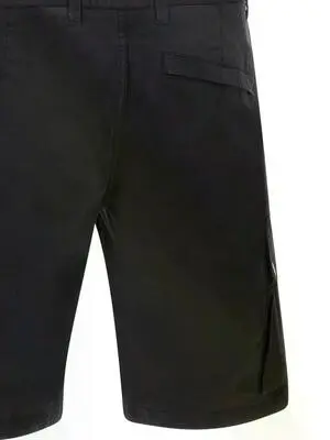 Stone Island Compass-badge Cargo Shorts - Black
