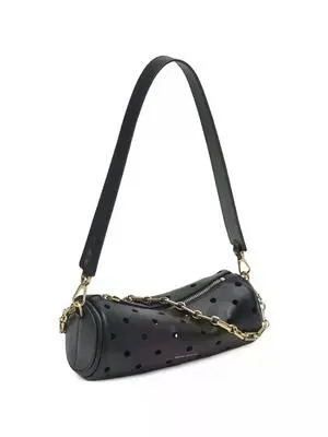 Manu Atelier Mini Cylinder Perforated Shoulder Bag