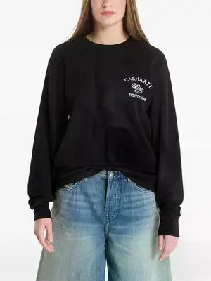 Carhartt Work In Progress Waffle-knit Logo-print T-shirt