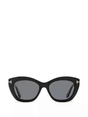 TOM FORD Butterfly-frame Sunglasses - Black