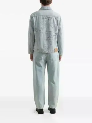 DEAN EDMONDS Dean Graphic-print Denim Jacket
