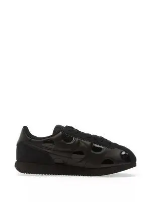 Nike Cortez Cut-out Sneakers - Black