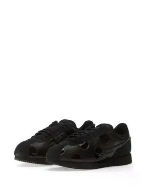 Nike Cortez Cut-out Sneakers - Black